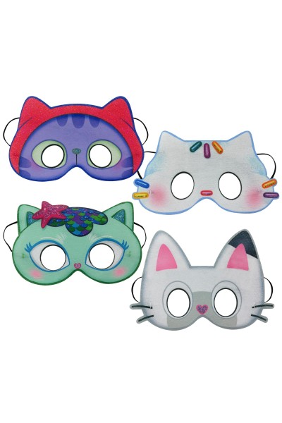 Gabby's Dollhouse Felt Masks
