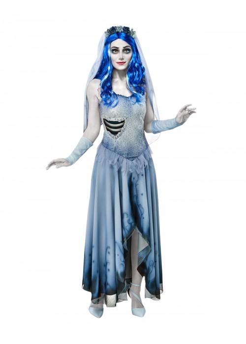 Emily Corpse Bride Adult Costume for Halloween Events