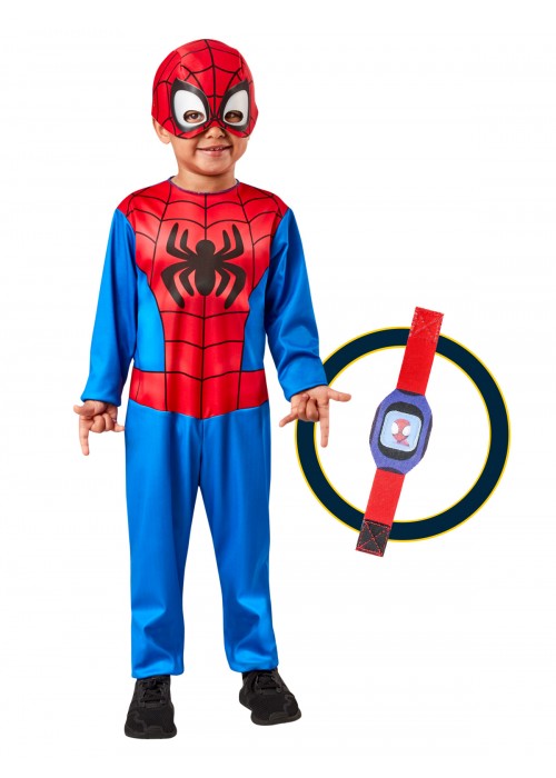 Spidey Costume Box Child Set | Complete Superhero Kit