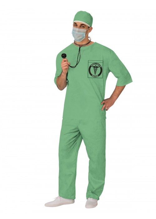 Doctor Adult Costume for Career & Medical-Themed Events