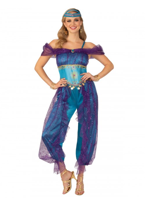 Aladdin Genie Lady Adult Costume