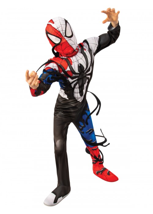 Venomized Spider-Man Deluxe Child Costume | Dark Hero Style