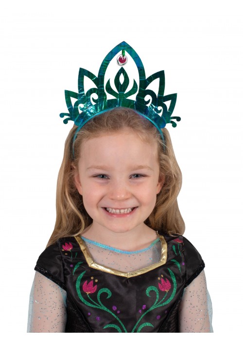Anna Frozen Iridescent Disney Tiara Accessory for Girls