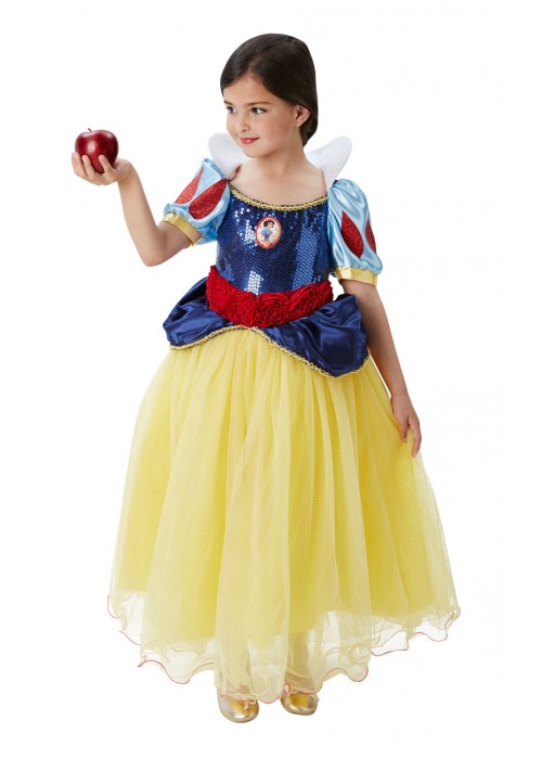 Snow White Premium Girls Costume | Classic Princess Look