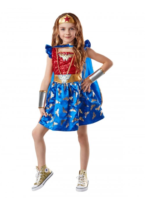 Wonder Woman Premium Girl Costume