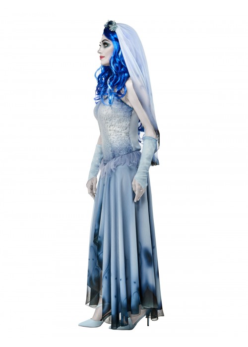 Emily Corpse Bride Adult Costume for Halloween Events