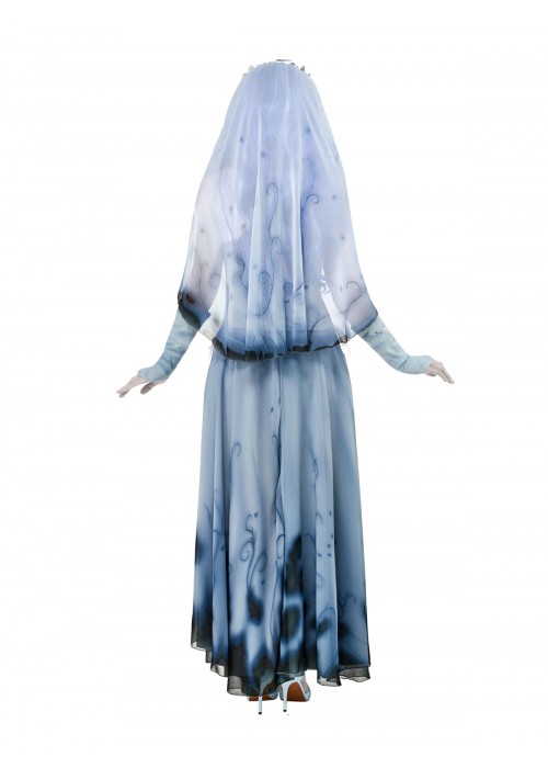 Emily Corpse Bride Adult Costume for Halloween Events