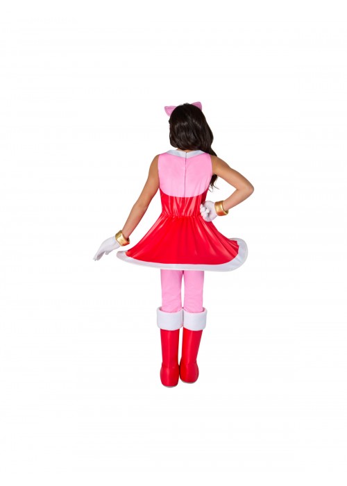 Sonic The Hedgehog - Amy Rose Deluxe Child Costume | Costume City