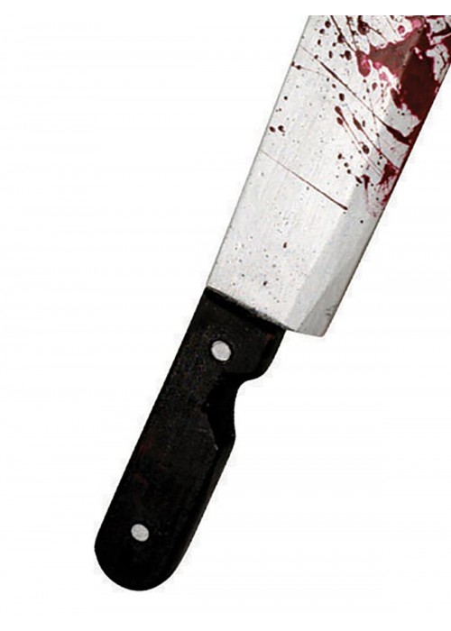 Bloody Cleaver Weapon Halloween Prop Accessory