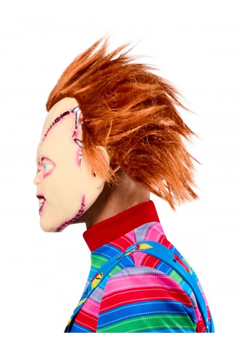 Chucky Stitched-Up Adult 3/4 Mask for Horror Dress-Up