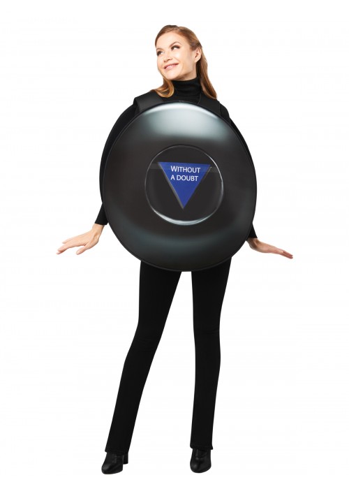 Magic 8-Ball Adult Tabard Costume for Halloween Fun