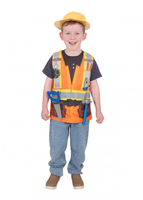 Construction Worker Child Costume | Costume City