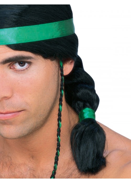 Native American Male Adult Wig Western - Accessory